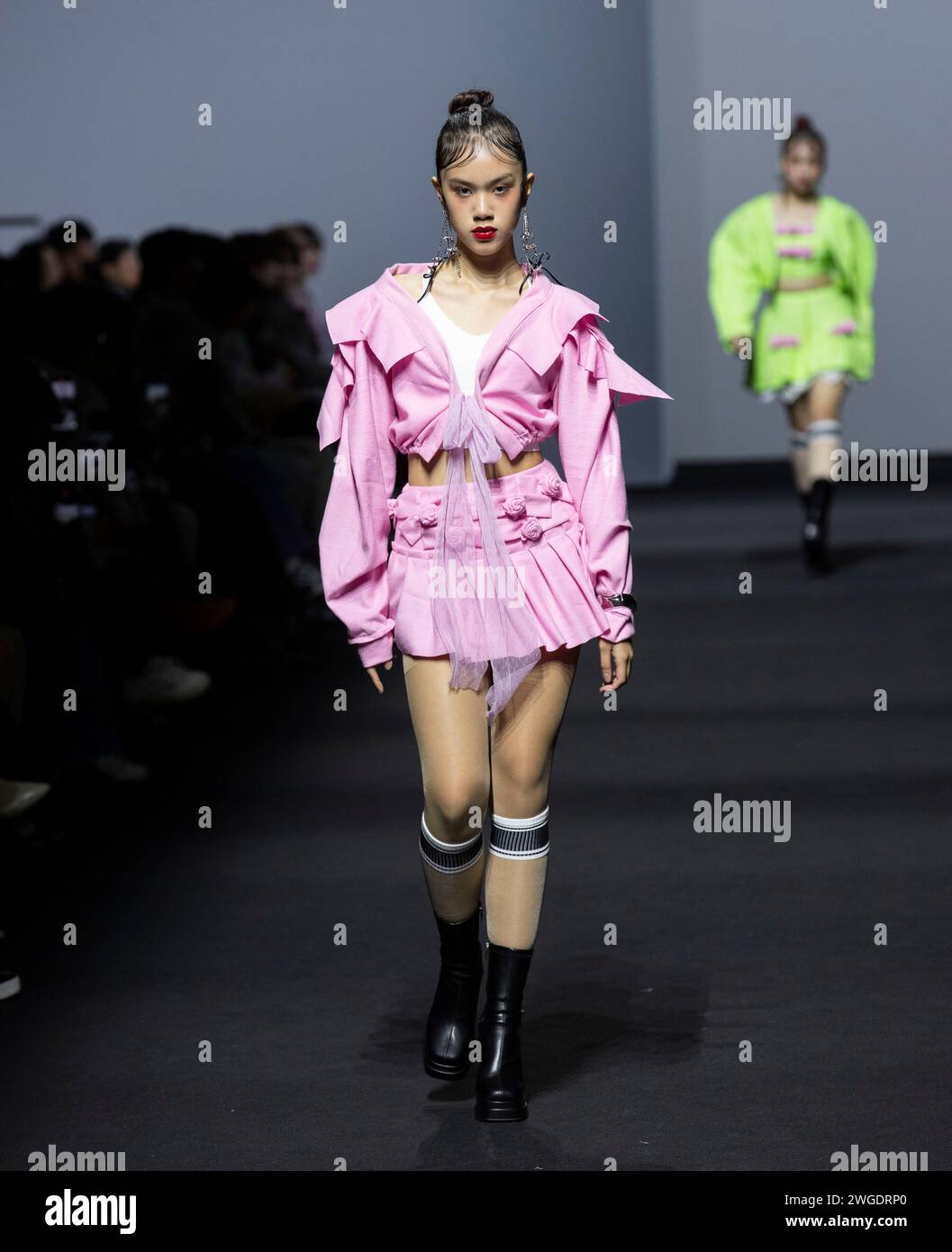 Seoul, South Korea. 4th Feb, 2024. A model walks the runway during the ...