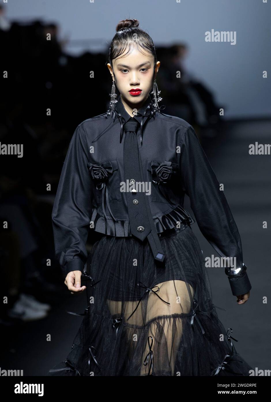 Seoul, South Korea. 4th Feb, 2024. A model walks the runway during the ...