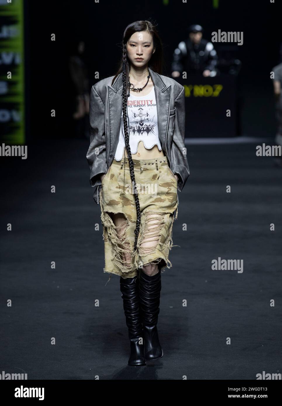Seoul, South Korea. 4th Feb, 2024. A model walks the runway during the ...