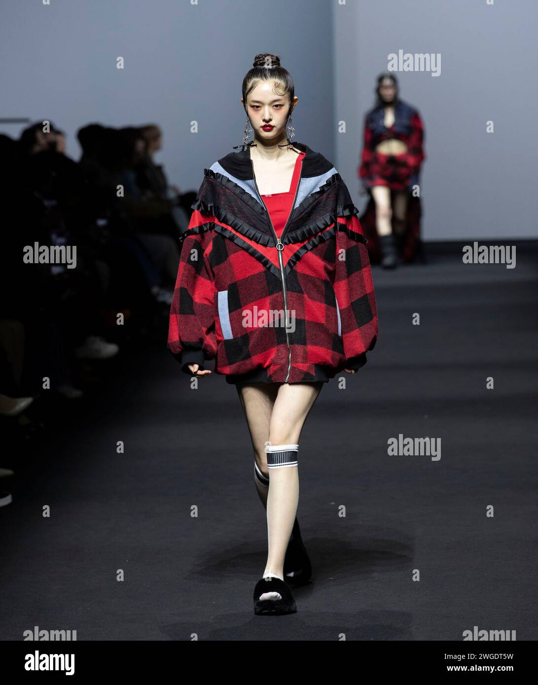 Seoul, South Korea. 4th Feb, 2024. A model walks the runway during the ...