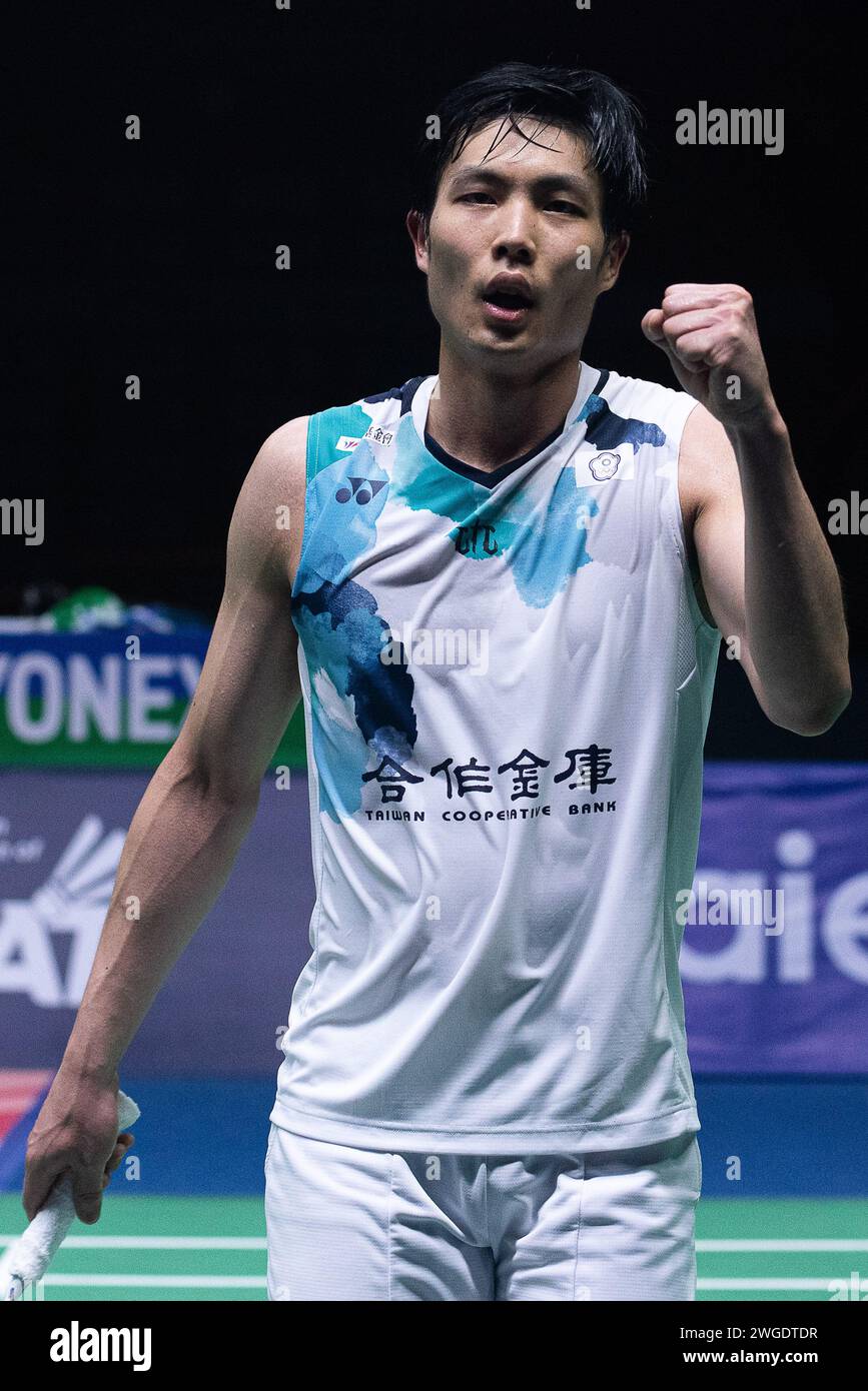 Bangkok, Thailand. 04th Feb, 2024. Chou Tien Chen of Chinese Taipei ...