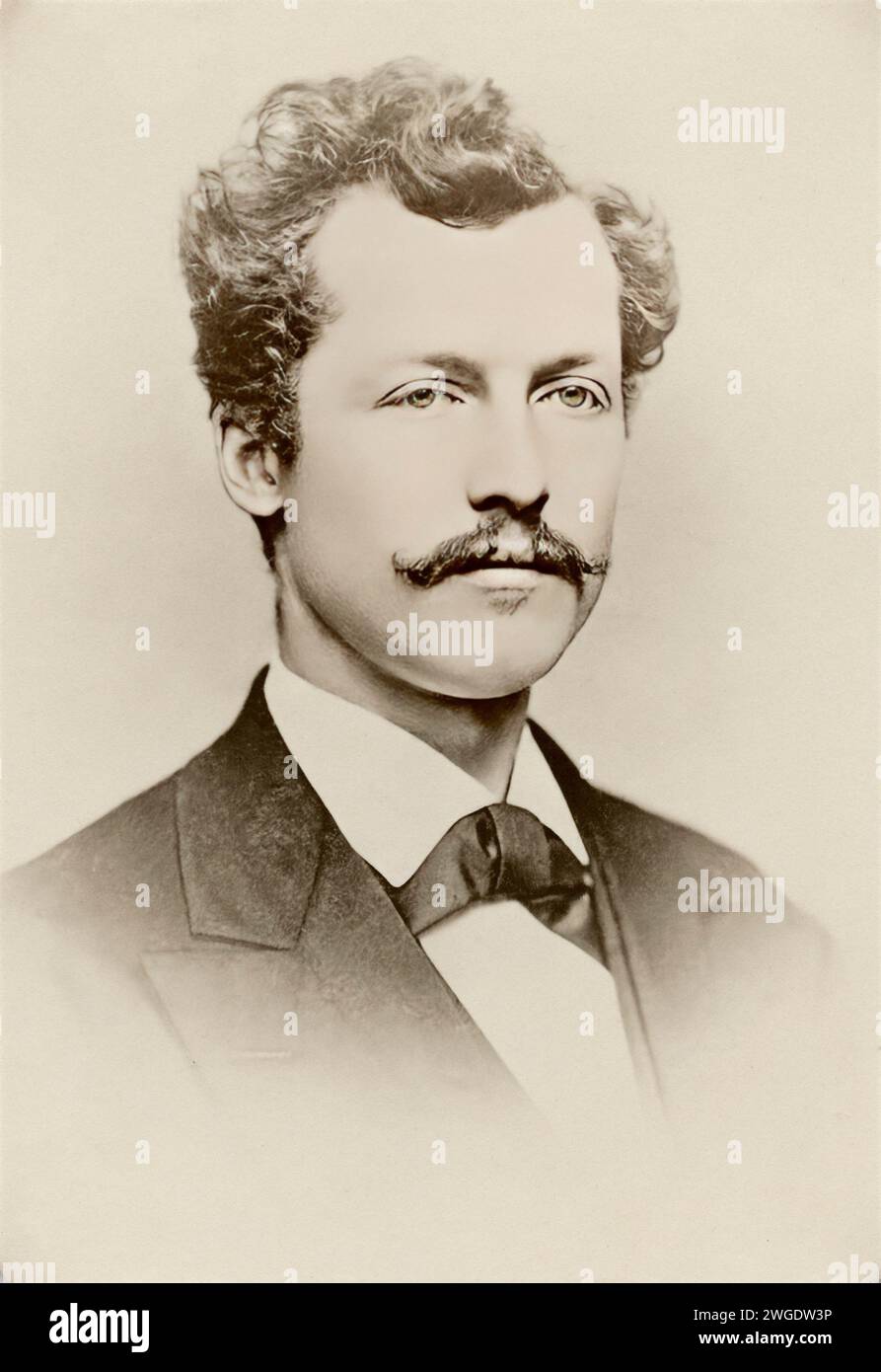 Ottmar Mergenthaler - inventor of the Linotype Stock Photo - Alamy