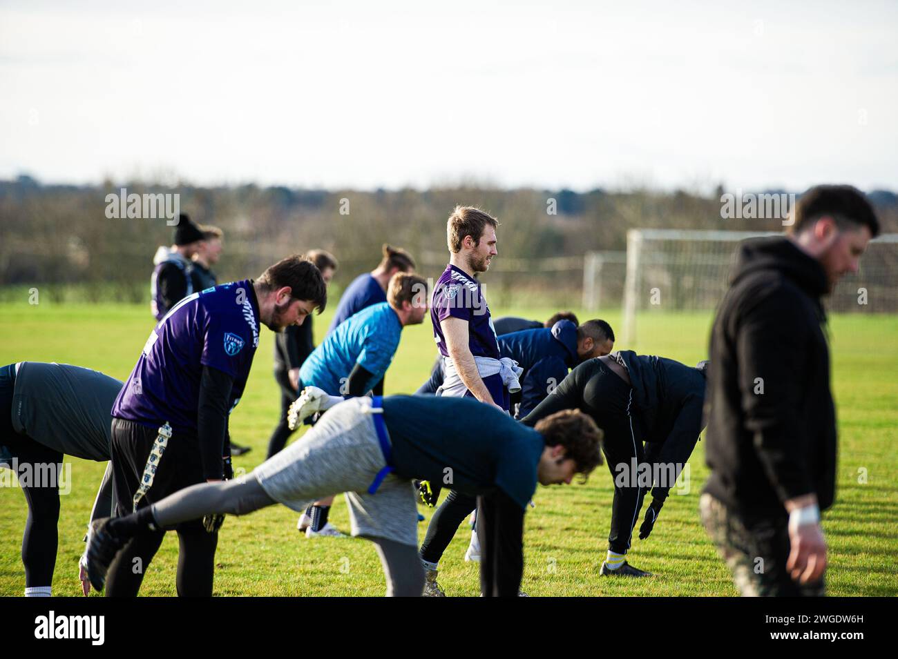 Northants Titans Sunday training - American flag football team ...