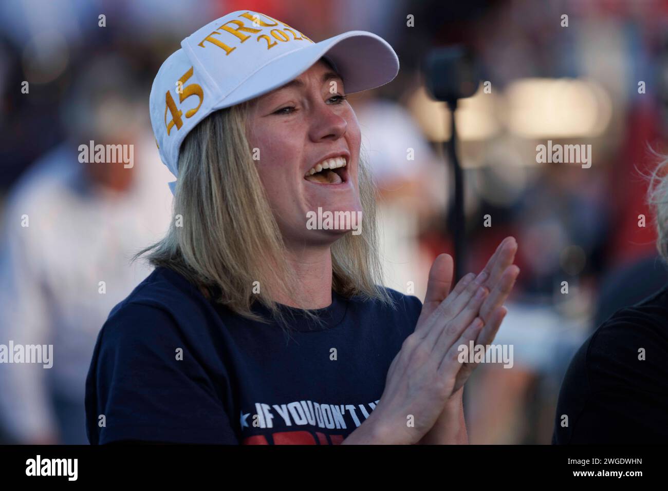 The "Take Our Border Back" convoy closed its rally in Quemado, Texas at ...