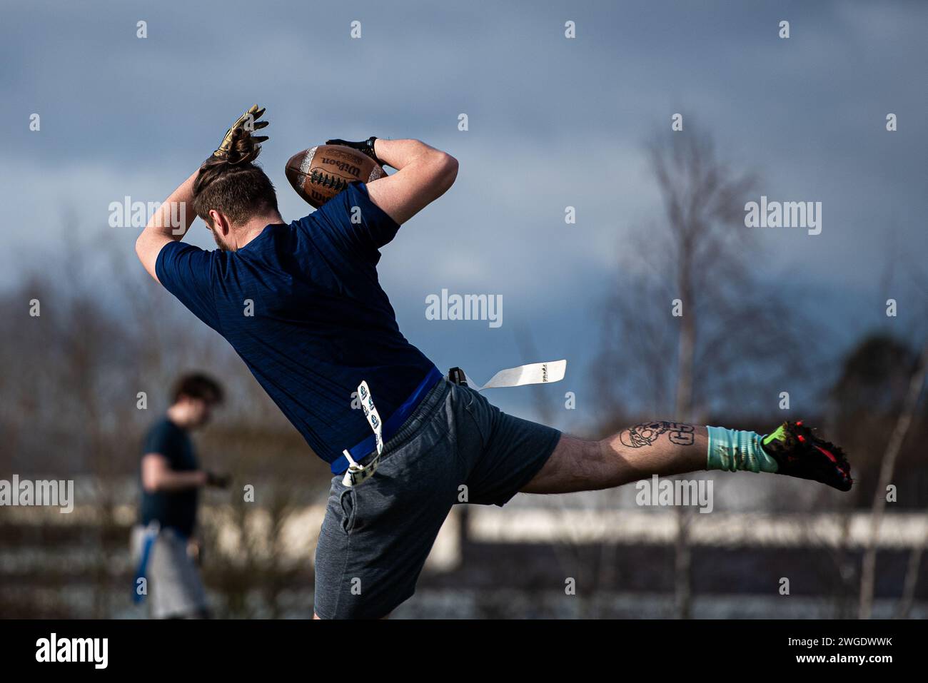 Northants Titans Sunday training - American flag football team ...