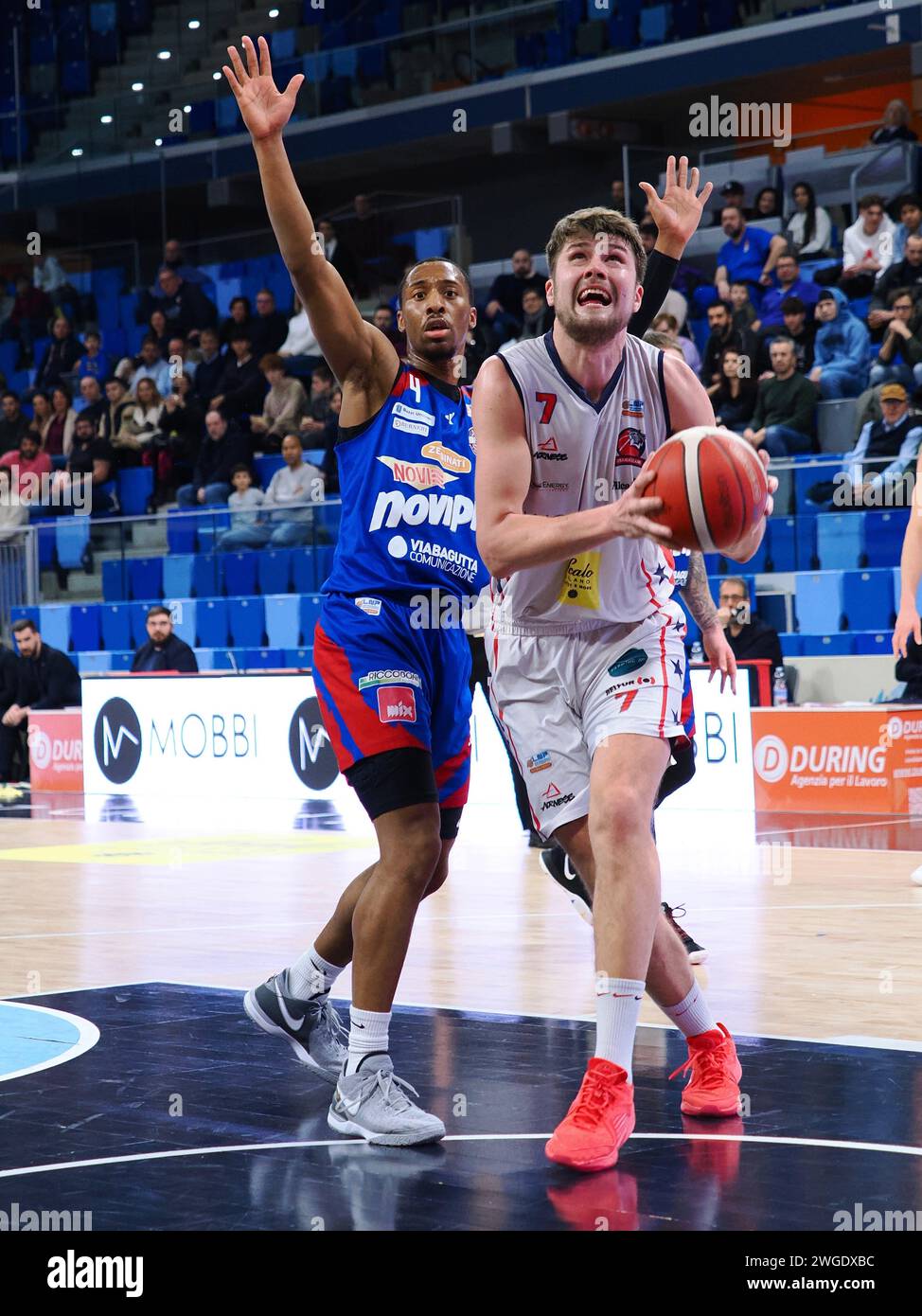Milan, Italy. 04th Feb, 2024. Ion Lupusor (Wegreenit Urania Basket ...