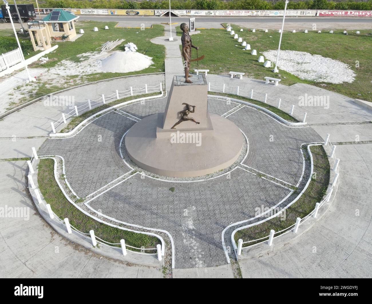 An 1823 Monument in Georgetown Guyana, South America Stock Photo - Alamy