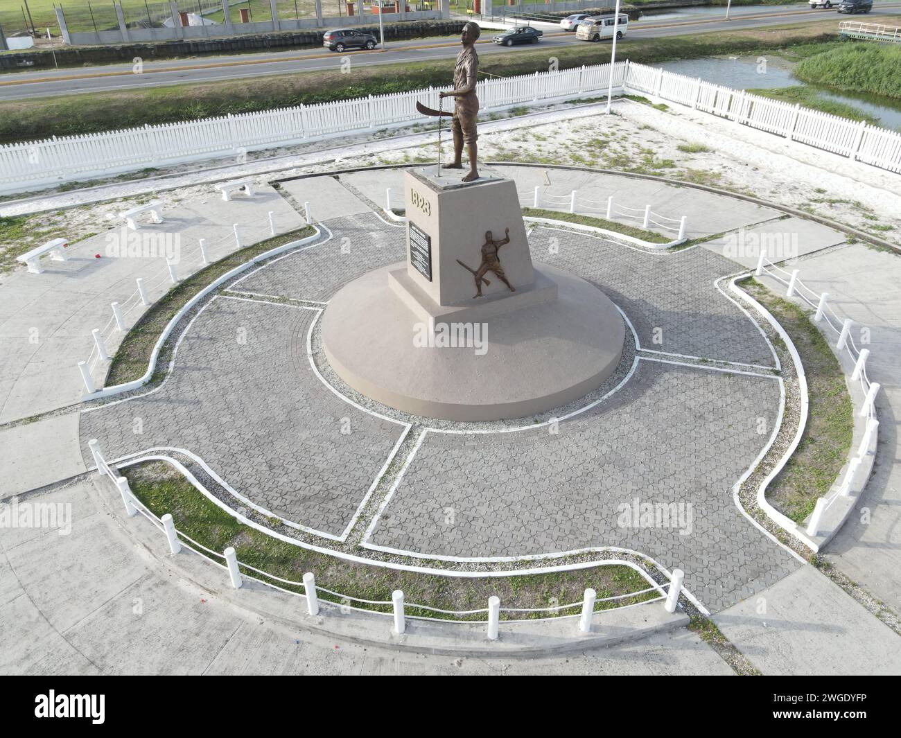 An 1823 Monument in Georgetown Guyana, South America Stock Photo - Alamy