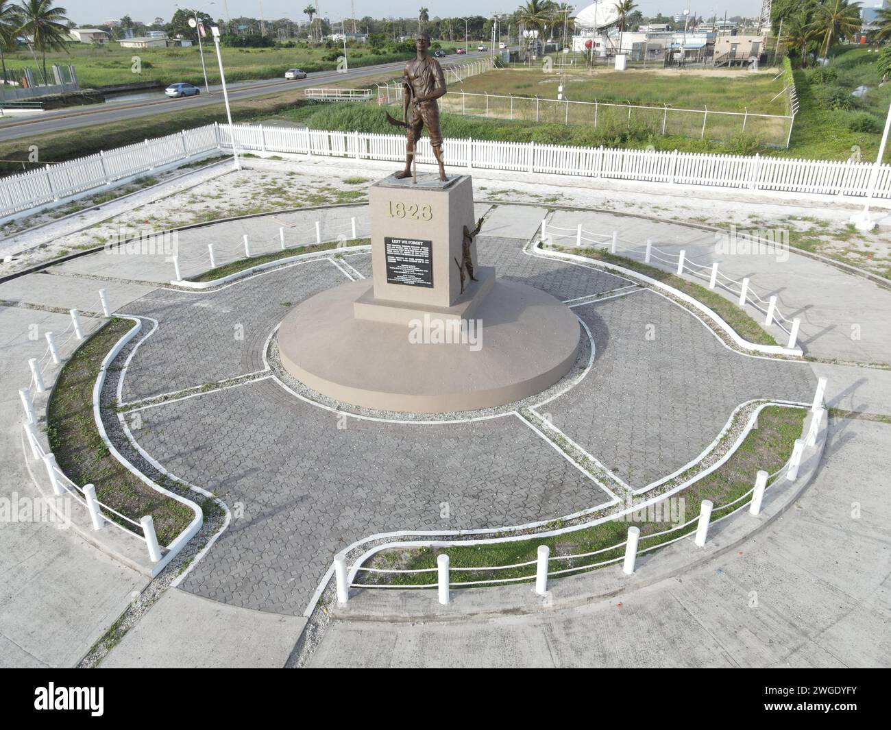 1823 monument guyana hi-res stock photography and images - Alamy
