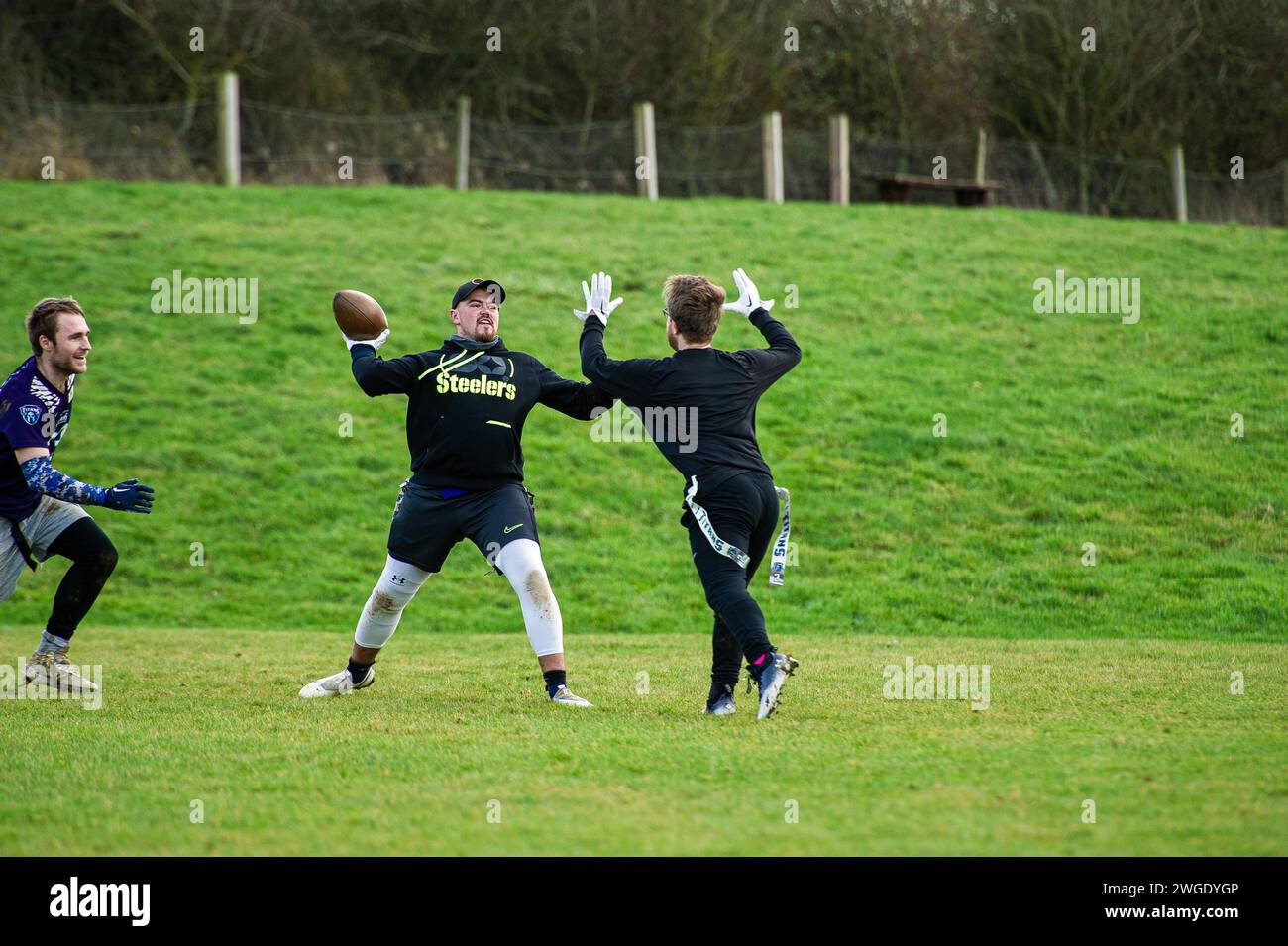 Northants Titans Sunday training - American flag football team ...