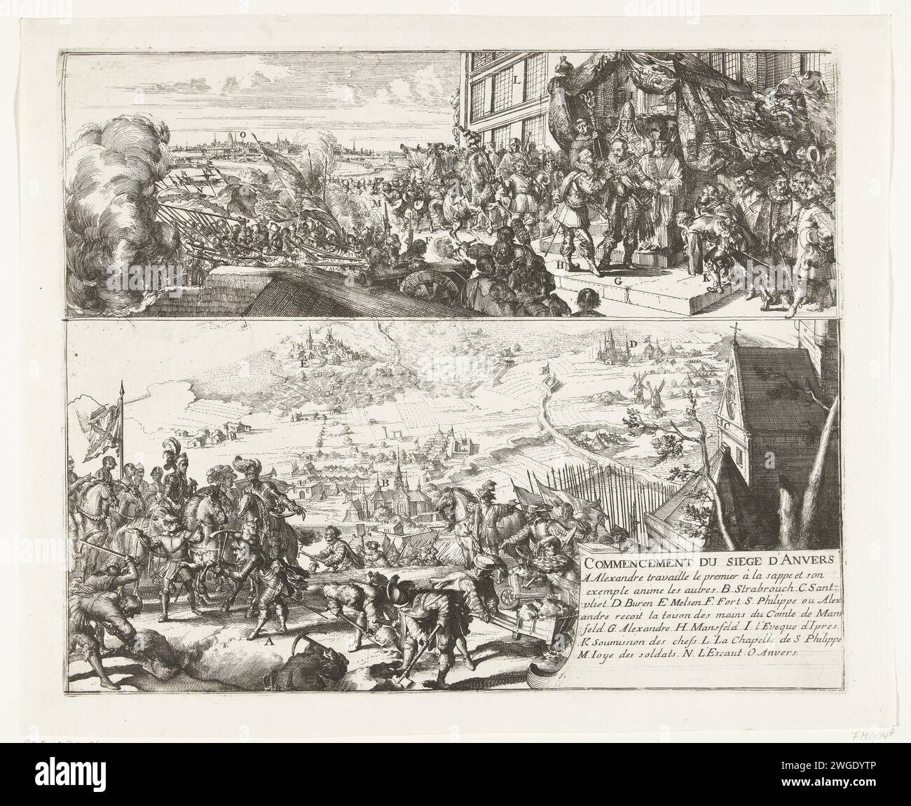 Two performances about the siege of Antwerp by the Duke of Parma, 1584 ...