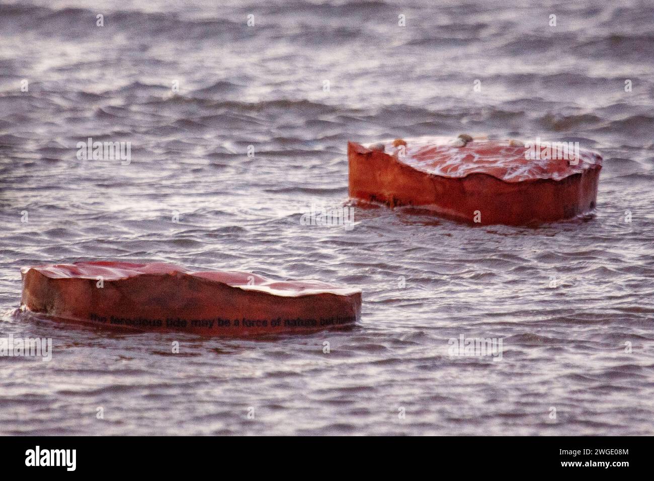 West End, Morecambe, Lancashire, United Kingdom, 4th February 2924, The ...