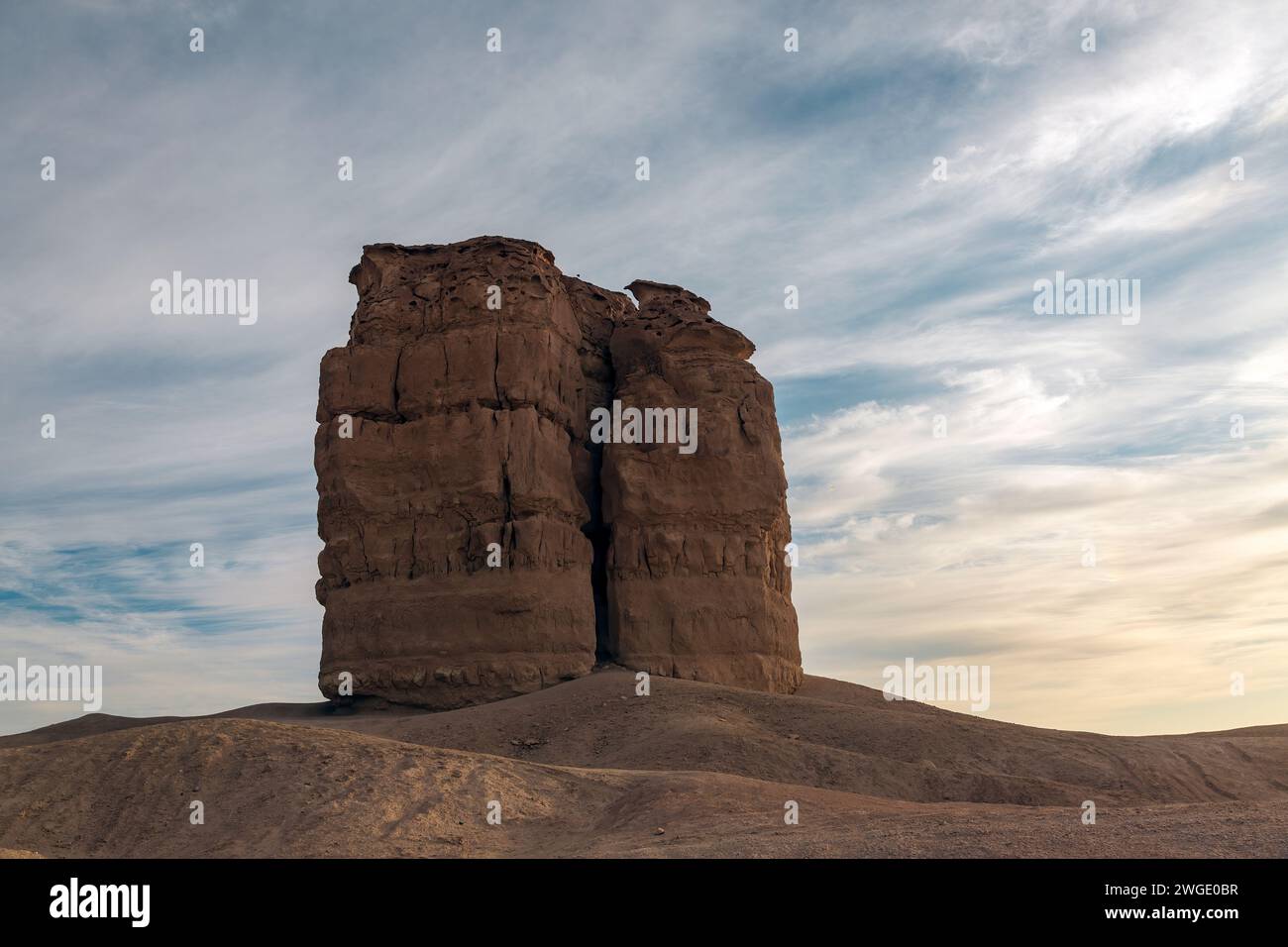 An amazing rock formation in the Arabian desert is called the Devil's ...
