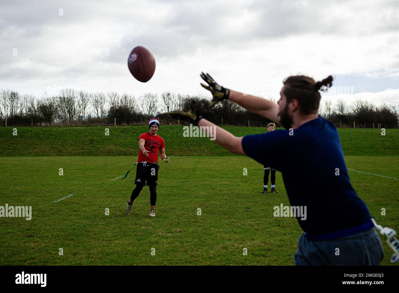 Northants Titans Sunday training - American flag football team ...