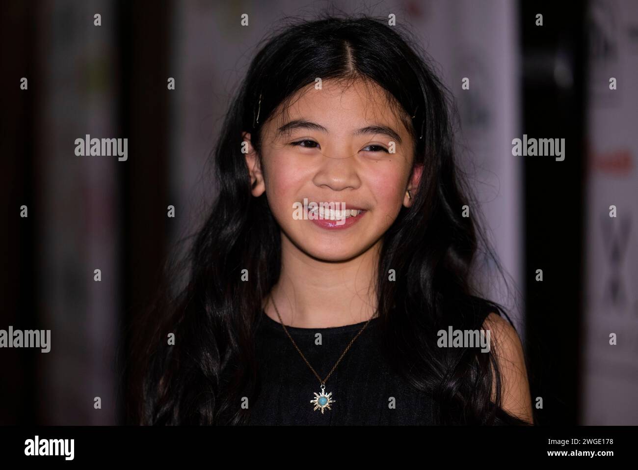Jaeden Boadilla poses for photographers upon arrival at the Critics ...
