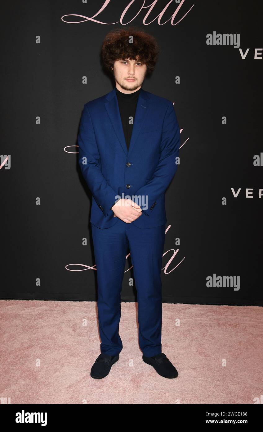 LOS ANGELES, CALIFORNIA - FEBRUARY 03: Richie Merritt arrives at the ...