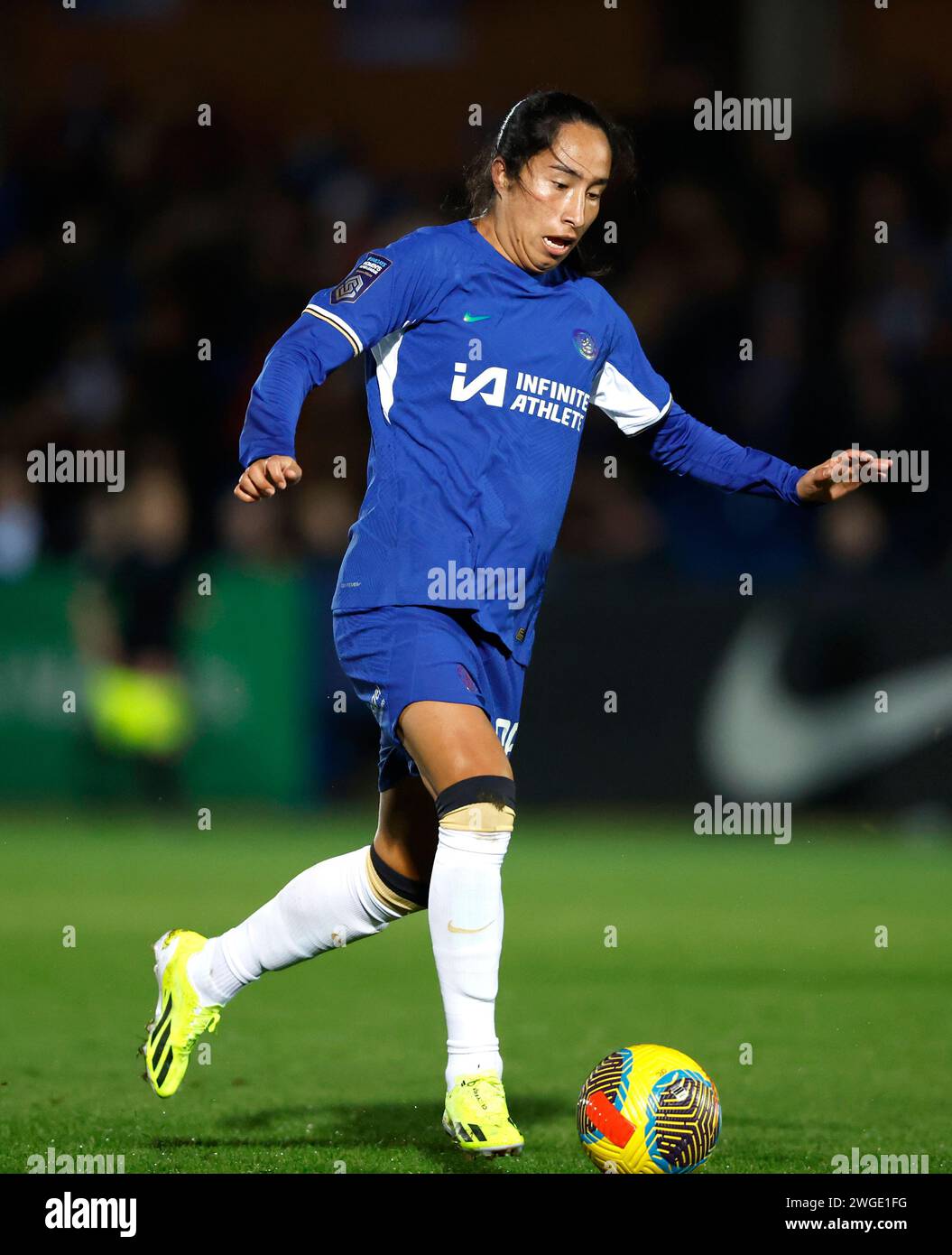 Chelsea's Mayra Ramirez in action during the Barclays Women's Super ...