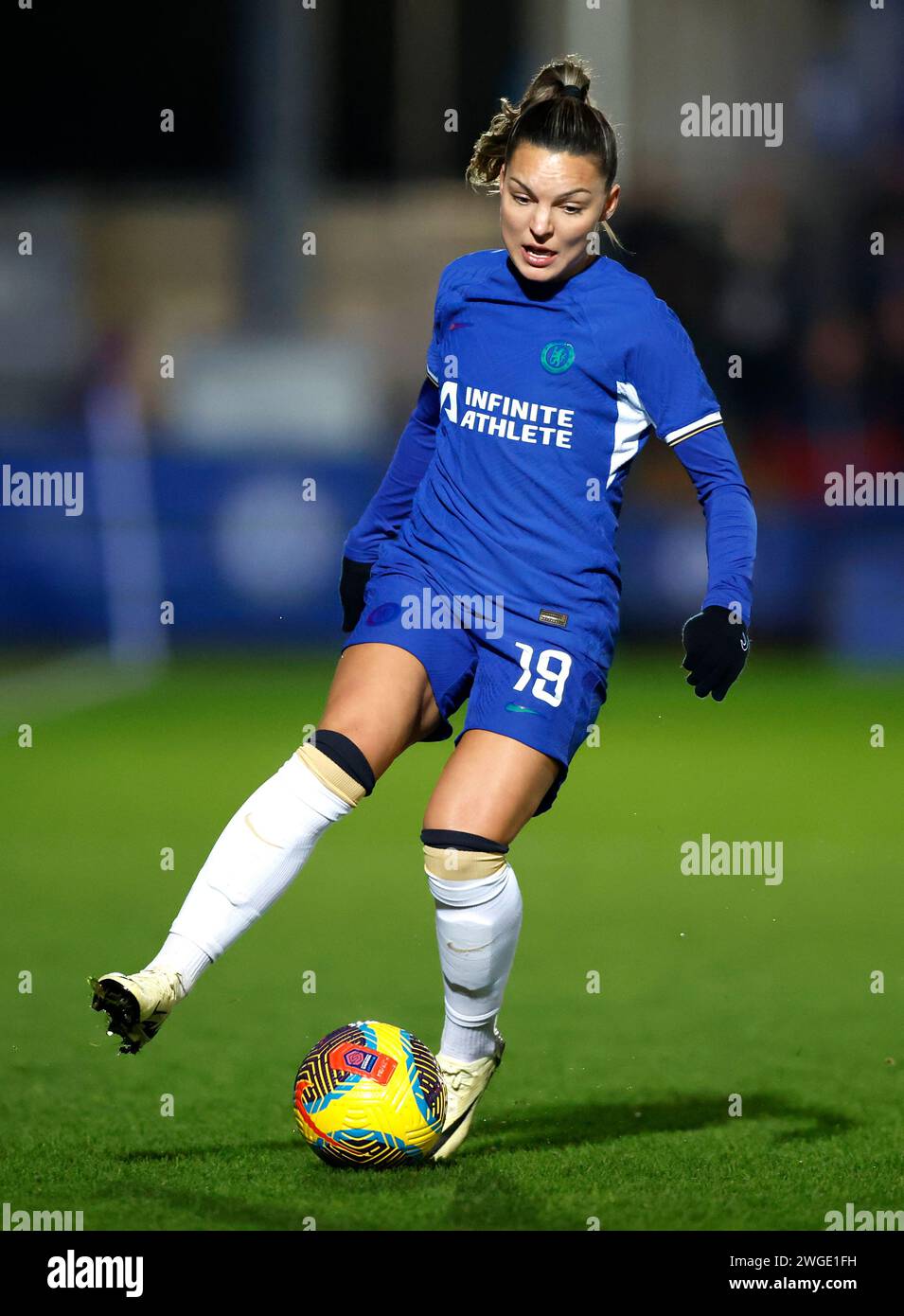 Chelsea's Johanna Rytting Kaneryd in action during the Barclays Women's ...