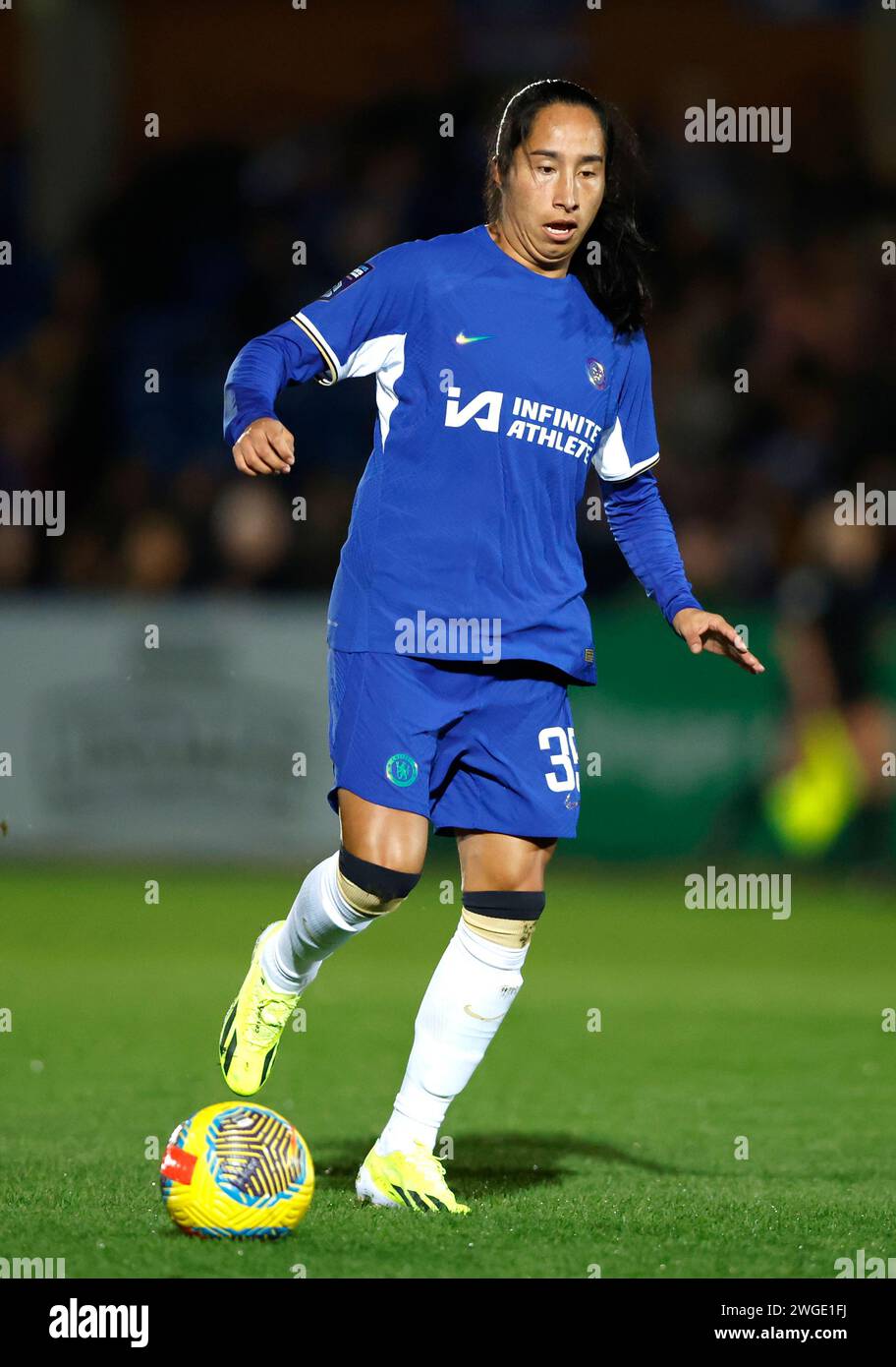 Chelsea's Mayra Ramirez in action during the Barclays Women's Super ...