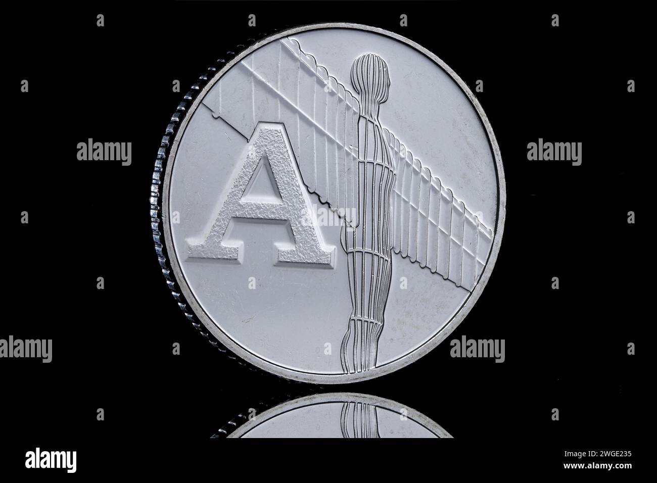 Letter a 10p coin hi-res stock photography and images - Alamy