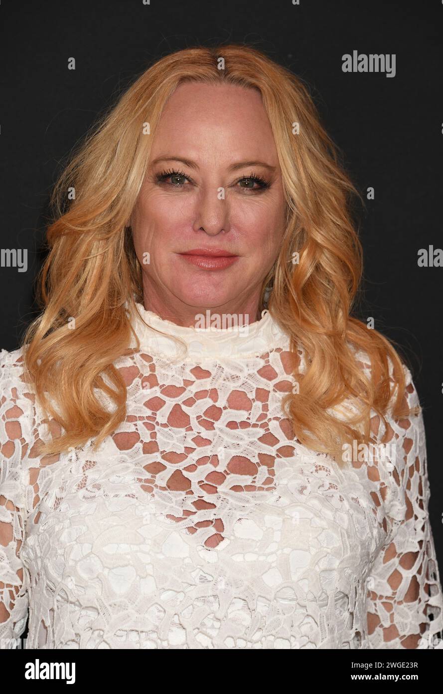 LOS ANGELES, CALIFORNIA - FEBRUARY 03: Virginia Madsen arrives at the ...