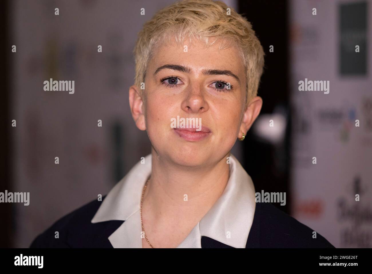 Molly Manning Walker poses for photographers upon arrival at the ...