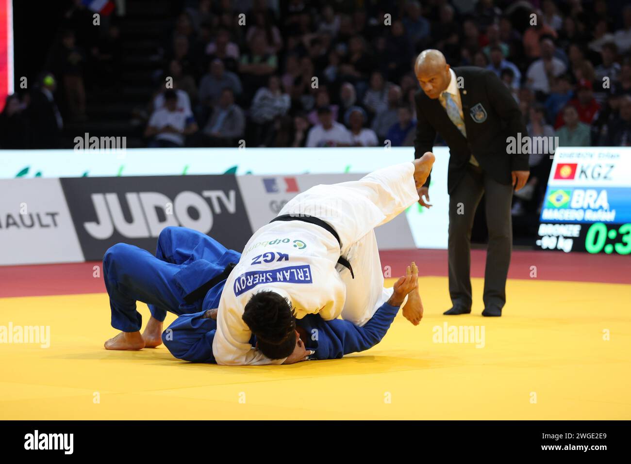 Thierry Larret/Maxppp. Judo International. Paris Grand Slam. Accor ...