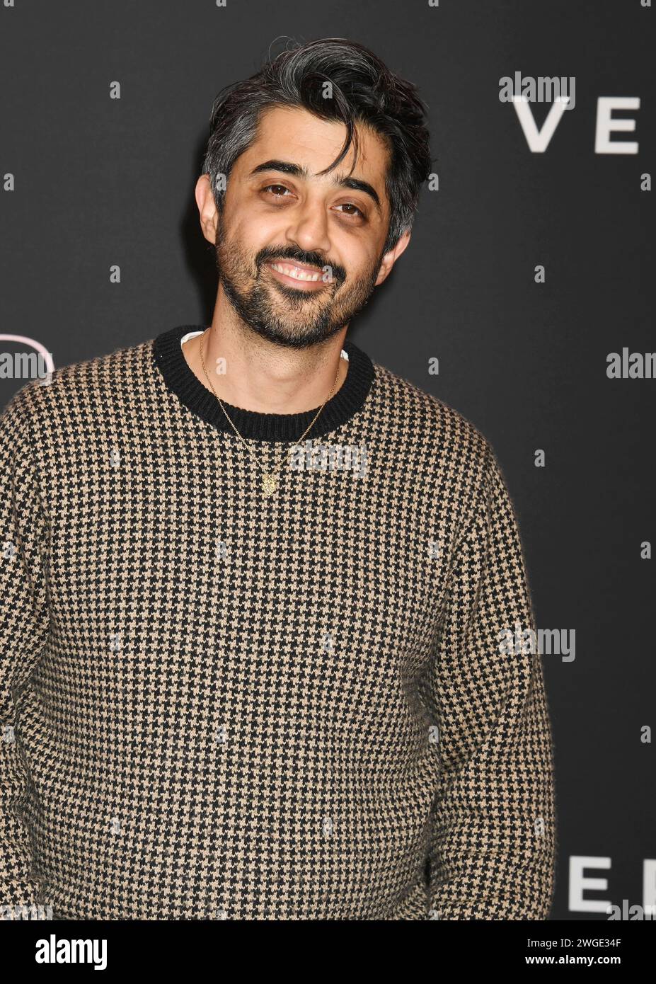 LOS ANGELES, CALIFORNIA - FEBRUARY 03: Farand Heydari arrives at the ...