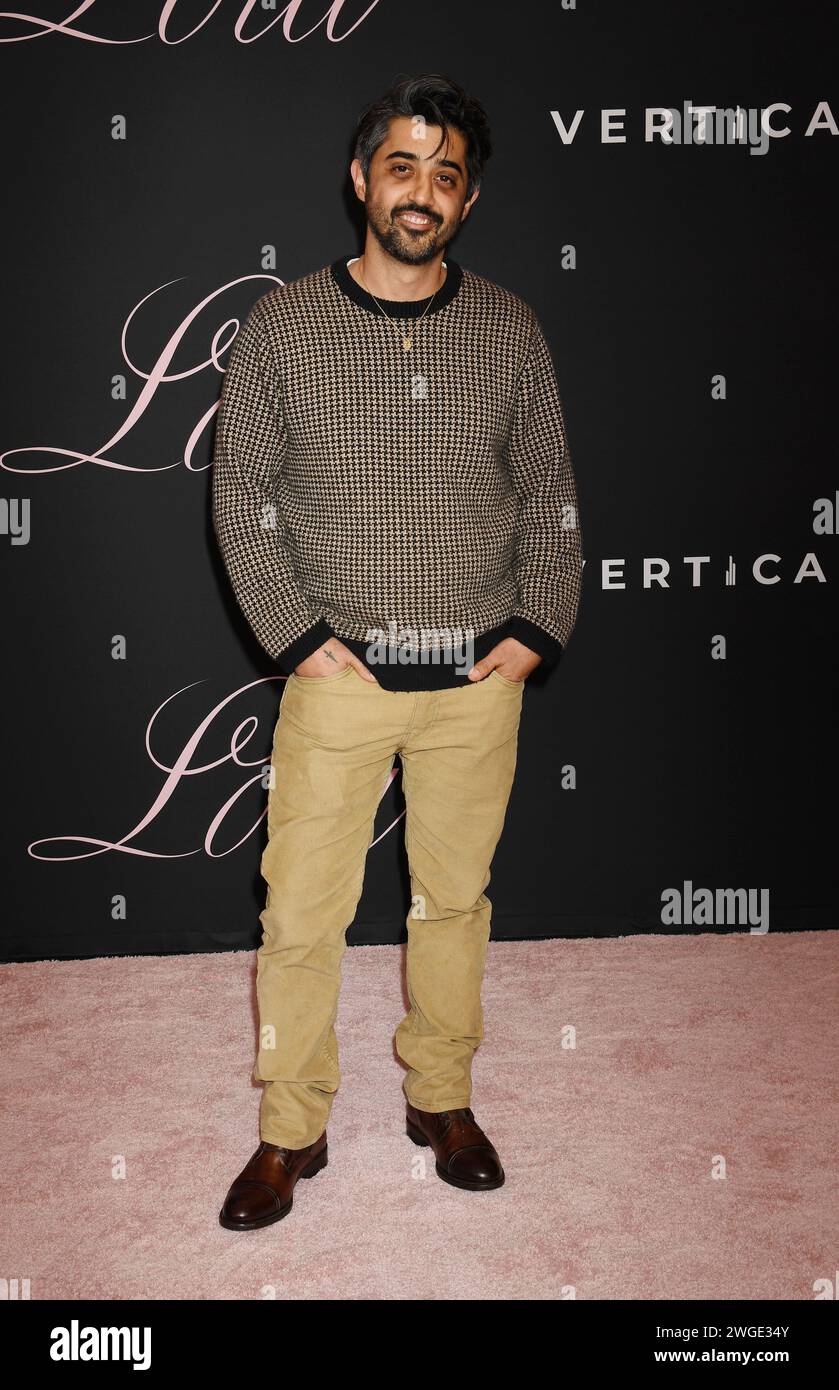 LOS ANGELES, CALIFORNIA - FEBRUARY 03: Farand Heydari arrives at the ...