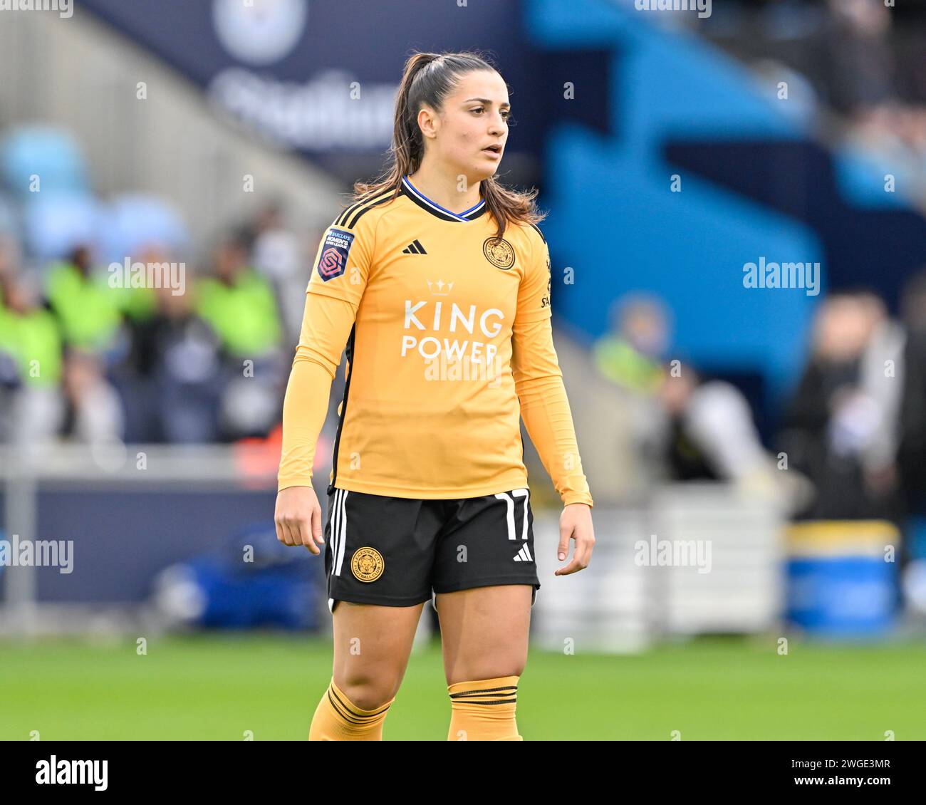 Julie Thibaud of Leicester City Women, during the The FA Women's Super ...