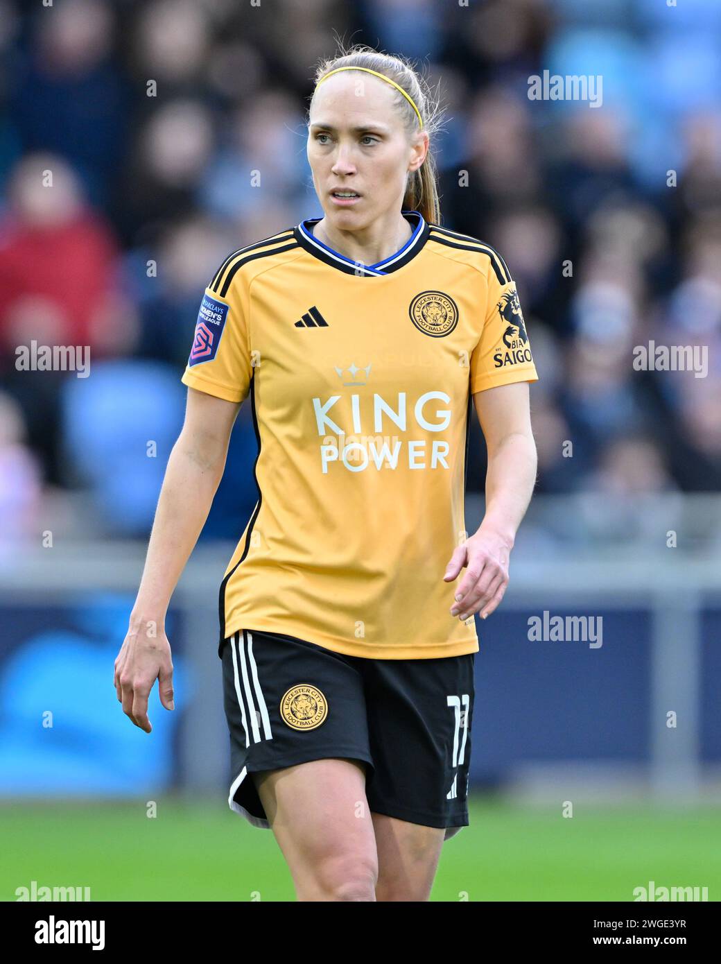 Janice Cayman of Leicester City Women, during the The FA Women's Super ...