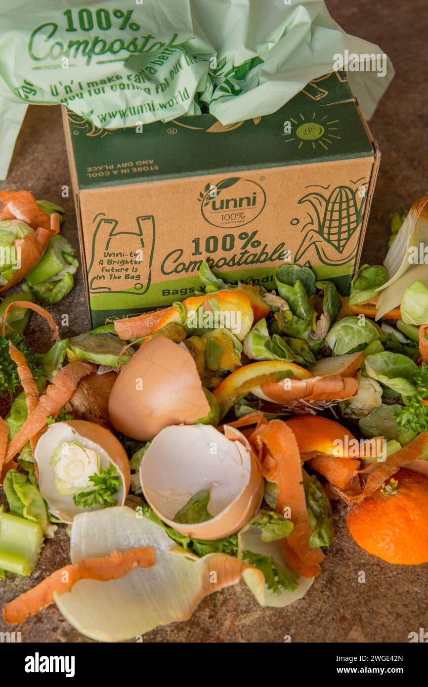 Compostable food packaging hi-res stock photography and images - Alamy