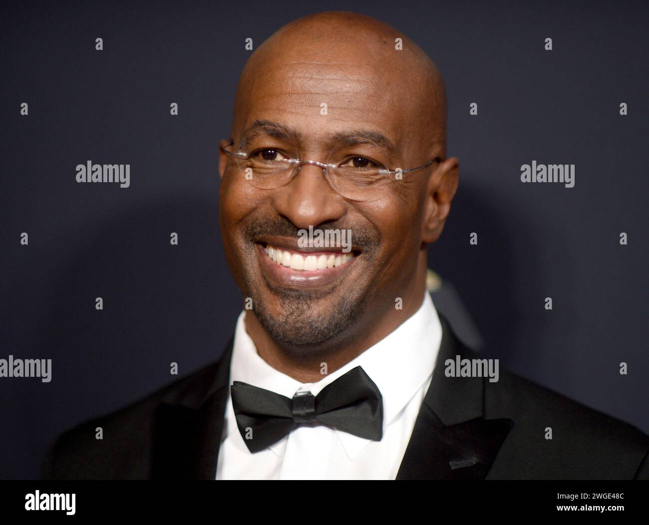 Van Jones arrives at the Pre-Grammy Gala on Saturday, Feb. 3, 2024, at ...
