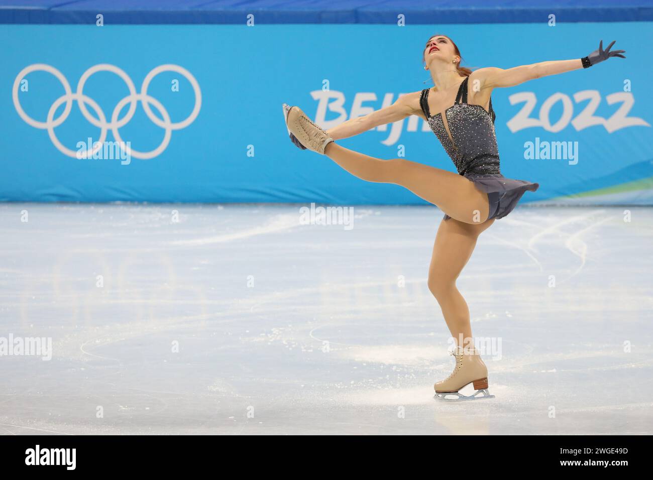 FEB 6, 2022 - Beijing, China: Eliska Brezinova of Team Czech Republic ...