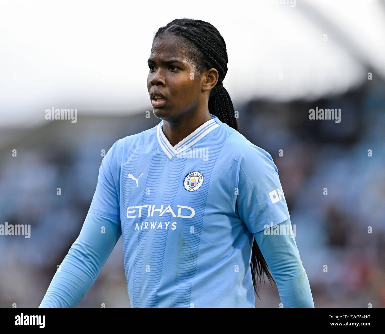 Khadija Shaw of Manchester City Women, during the The FA Women's Super ...