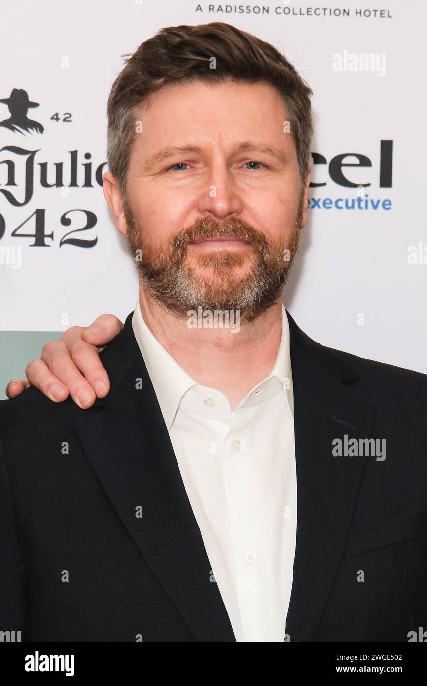 The Mayfair Hotel, London, UK. 4th Feb, 2024. Andrew Haigh photographed ...