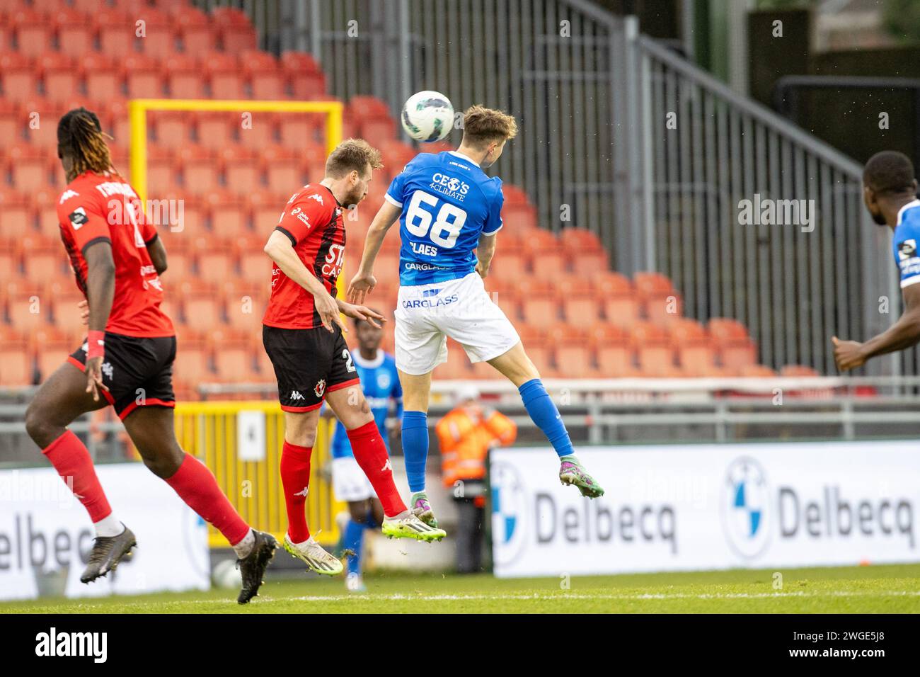 Seraing, Belgium. 04th Feb, 2024. Ruben Droehnle (24) of RFC Seraing ...