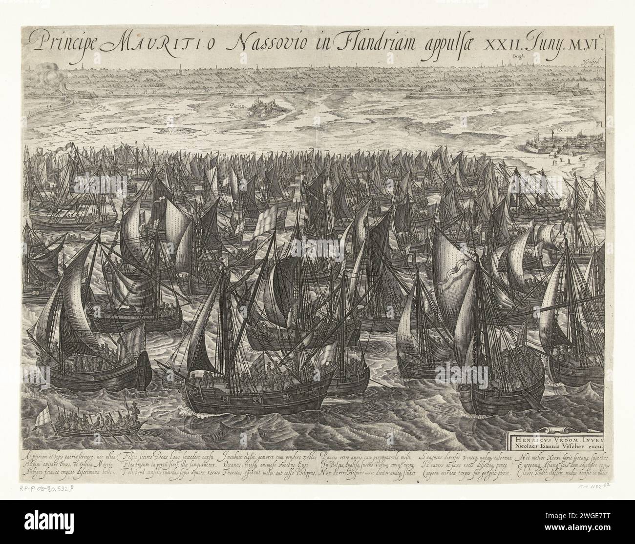 The Fleet Landing at Philippine (Right Leaf), 1600, 1600 print The ...