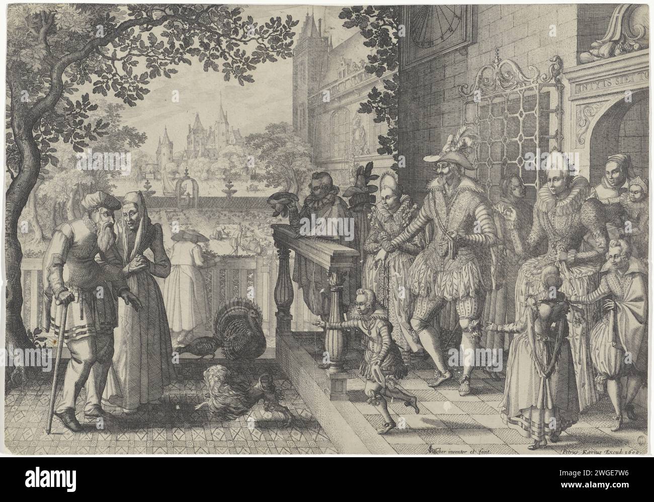 Two richly dressed children hi-res stock photography and images - Alamy