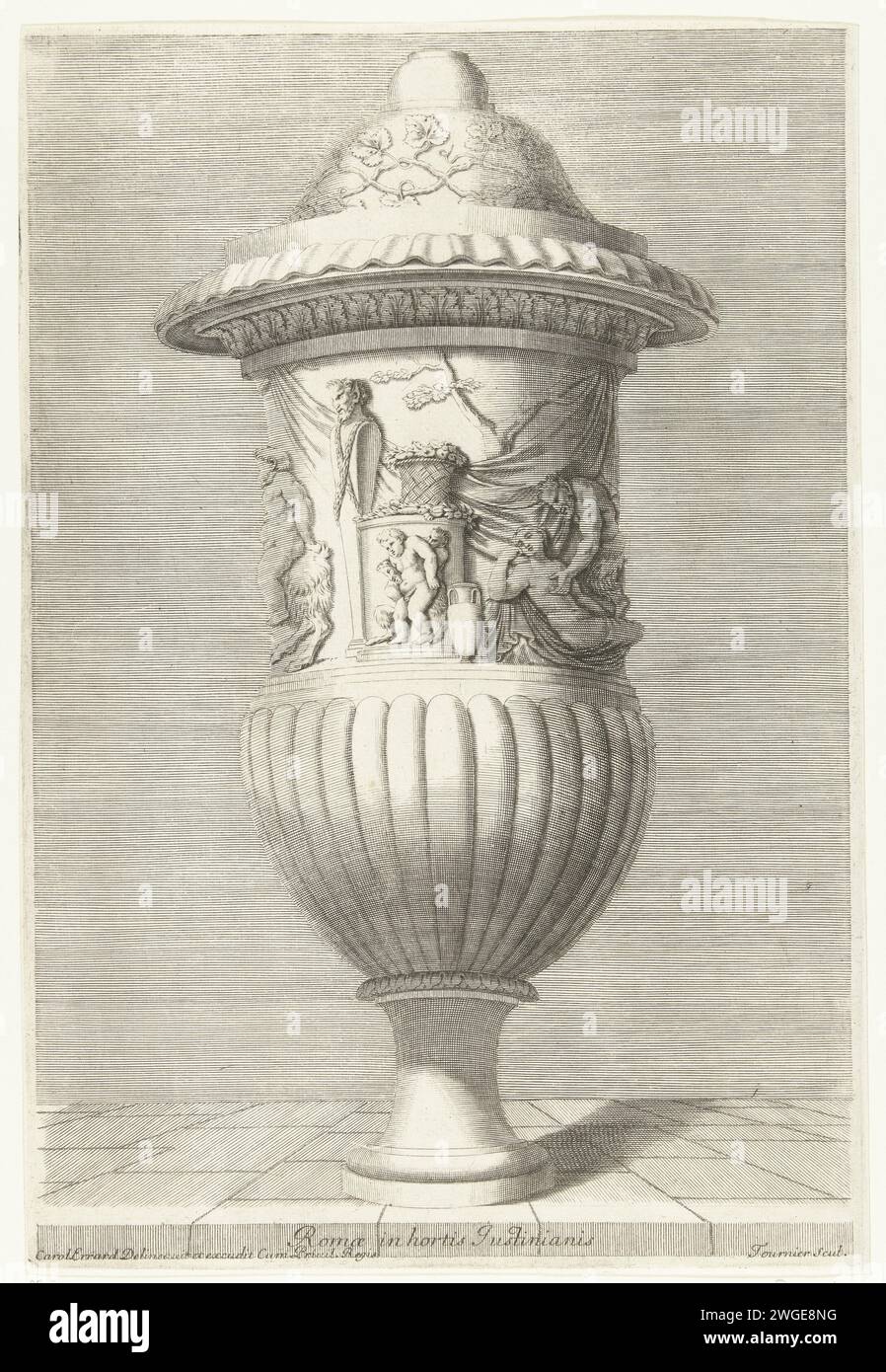 Relief on urn hi-res stock photography and images - Alamy