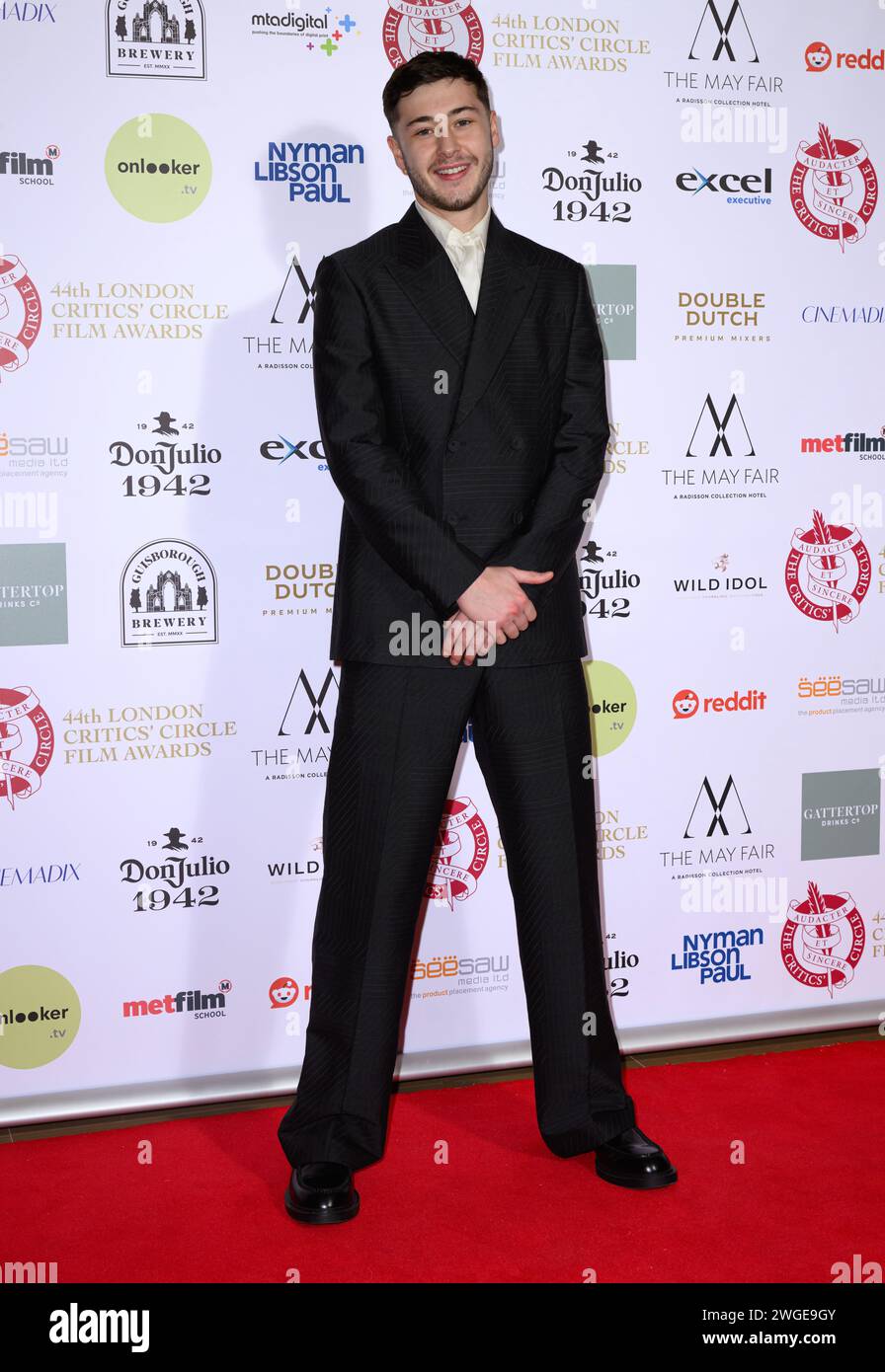 London, UK. February 4th, 2024. Samuel Bottomley arriving at 44th ...