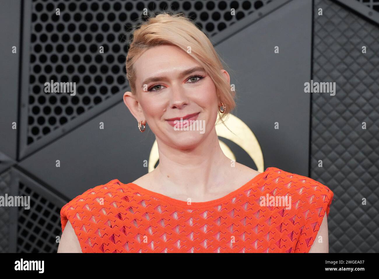 Whitney Wolanin arrives at the 66th annual Grammy Awards on Sunday, Feb ...