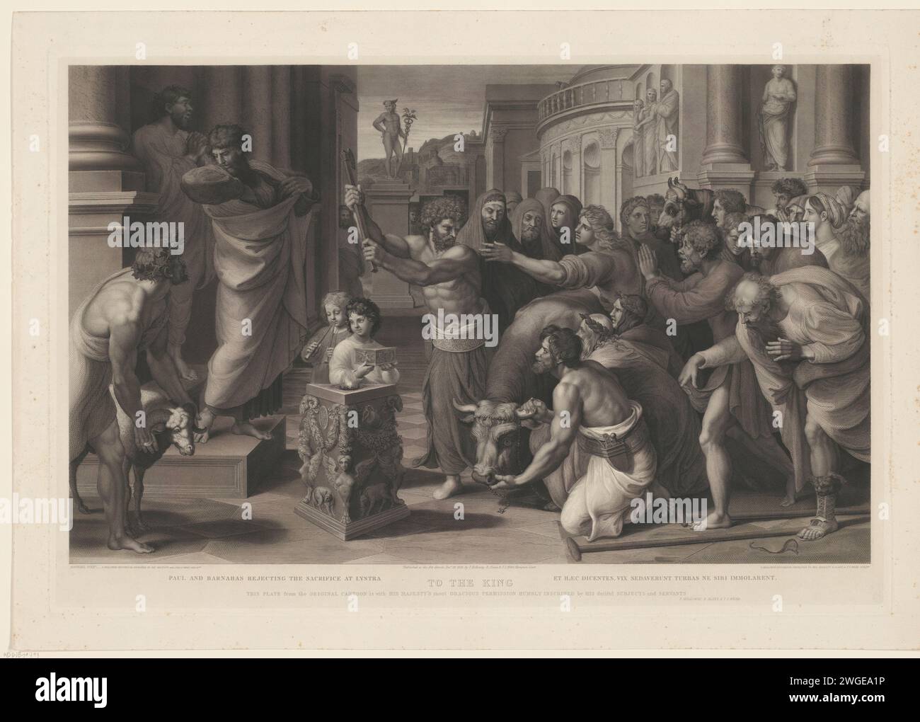 The sacrifice at lystra hi-res stock photography and images - Alamy