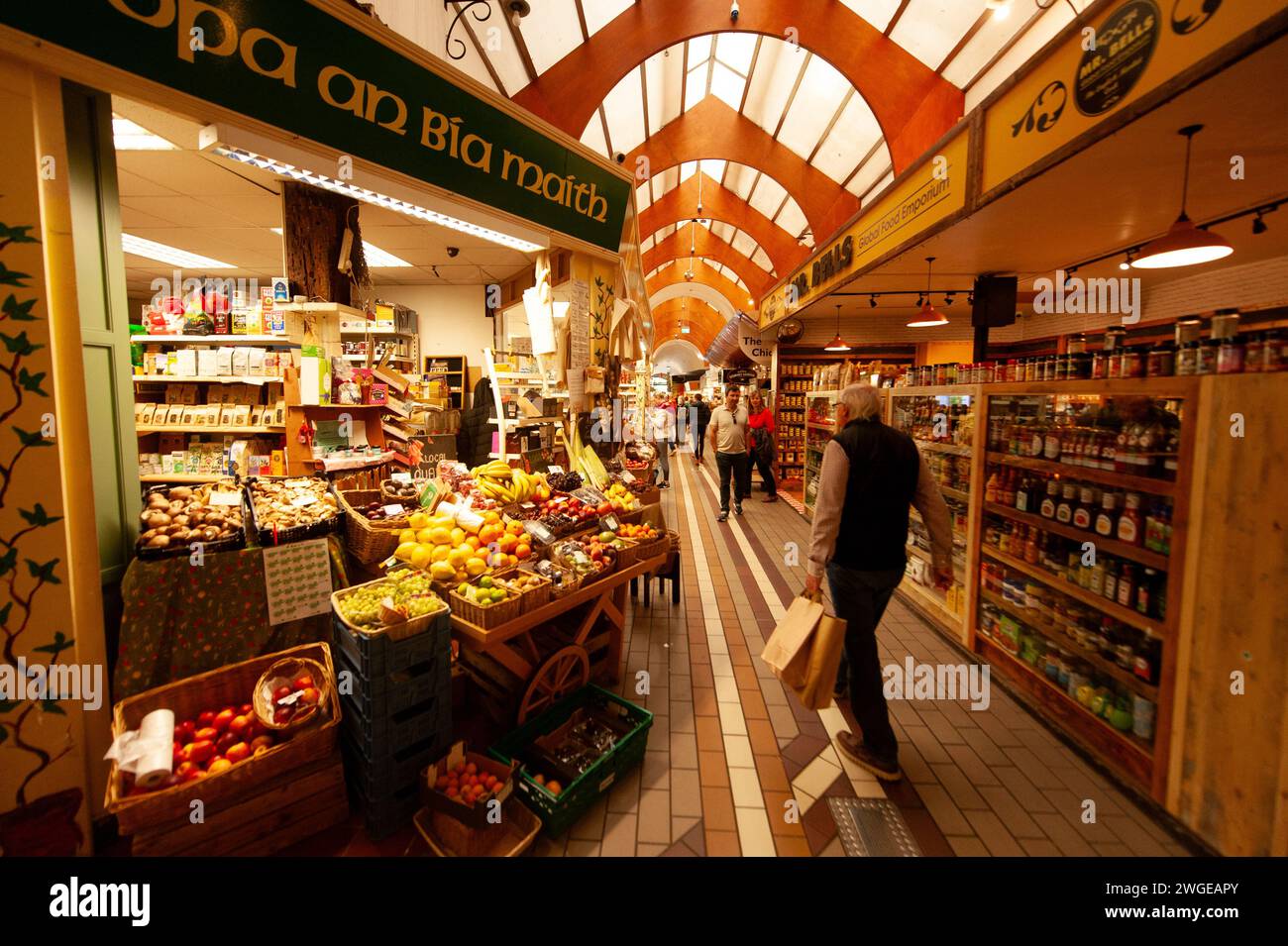 Ailes in the English Market in Cork City centre. Or An Margadh Sasanach ...