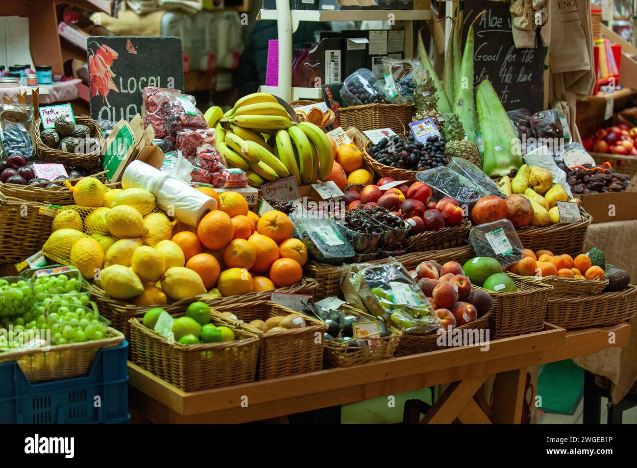 The English Market in Cork City centre. Or An Margadh Sasanach in Irish ...