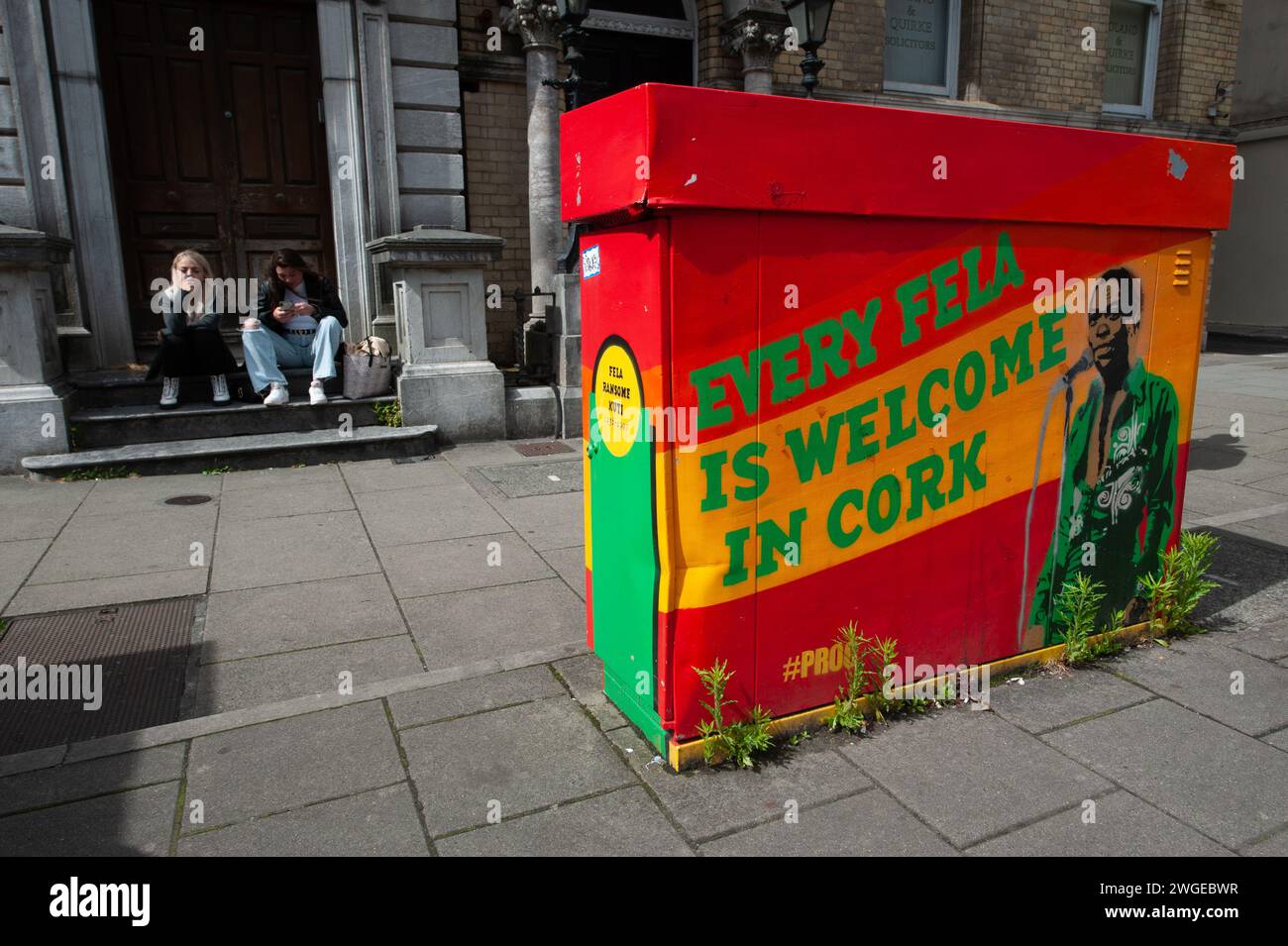 The painted electricity boxes celebrating Cork. Thanks to the ...