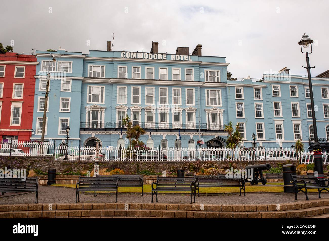 Commodore Hotel in Cobh. Ireland Stock Photo - Alamy
