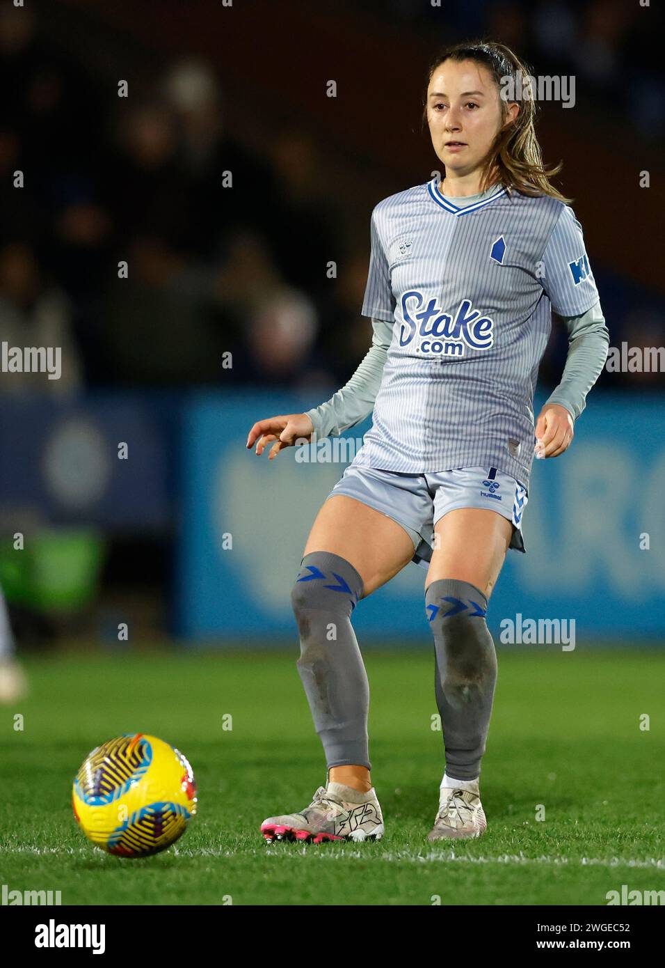 Everton's Clare Wheeler /u/ during the Barclays Women's Super League ...