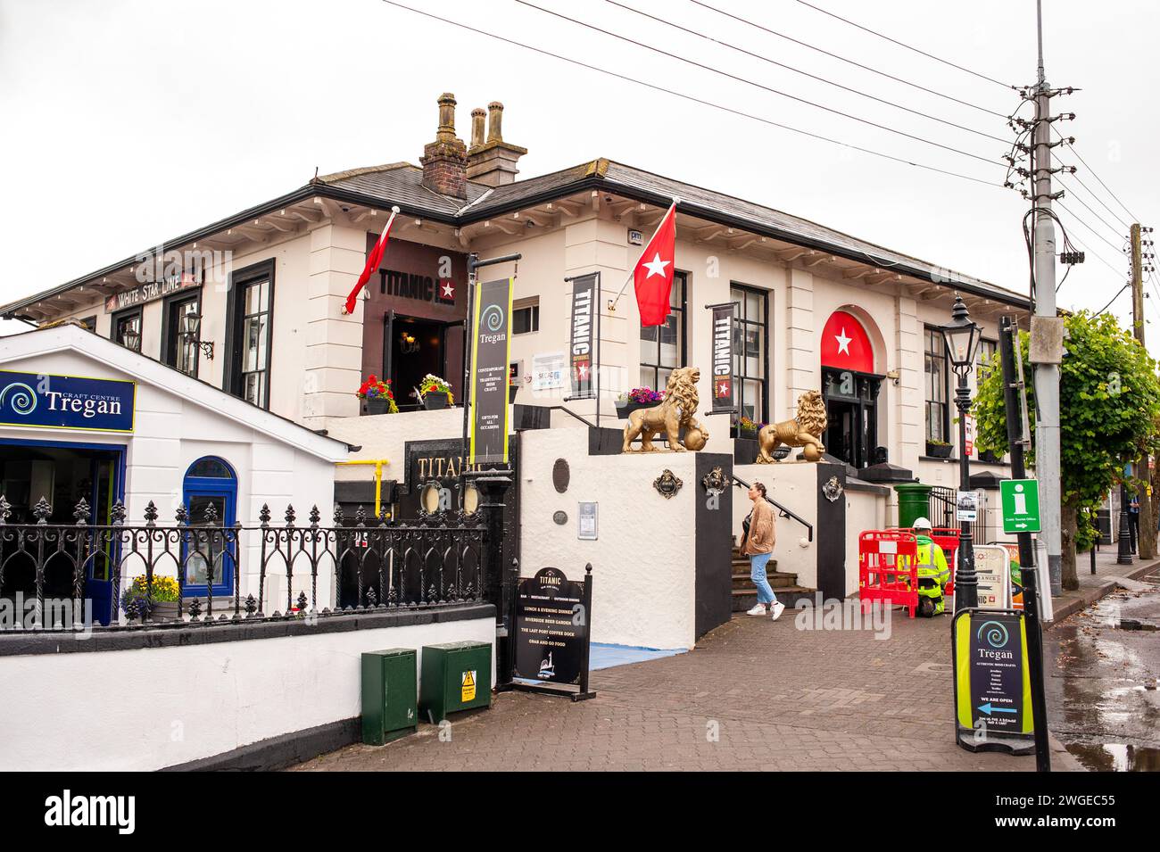Former White Star Line ticket office, with experiential exhibits on the ...
