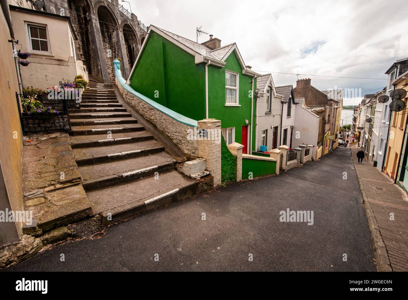 The Rock 'Cathedral Steps' in Cobh, Ireland Stock Photo - Alamy